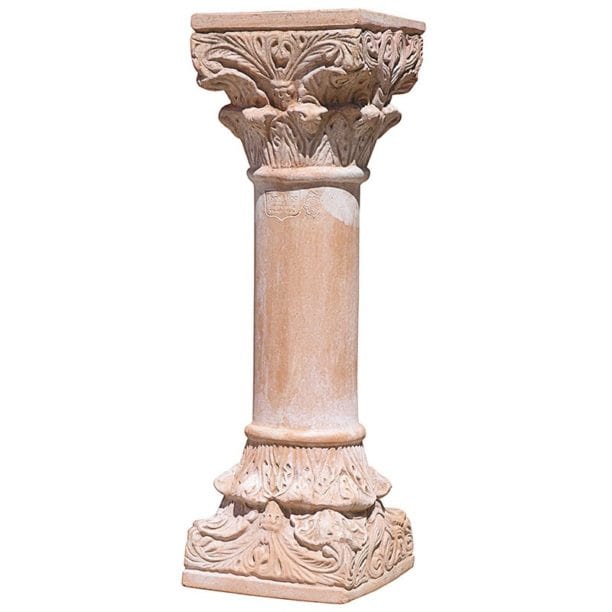 Column with capitals - Poggi Ugo - Terracotta Impruneta